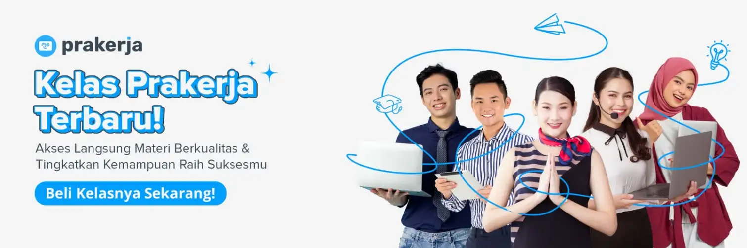 Pilihan Kelas Prakerja terlengkap, terbaik & bersertifikat